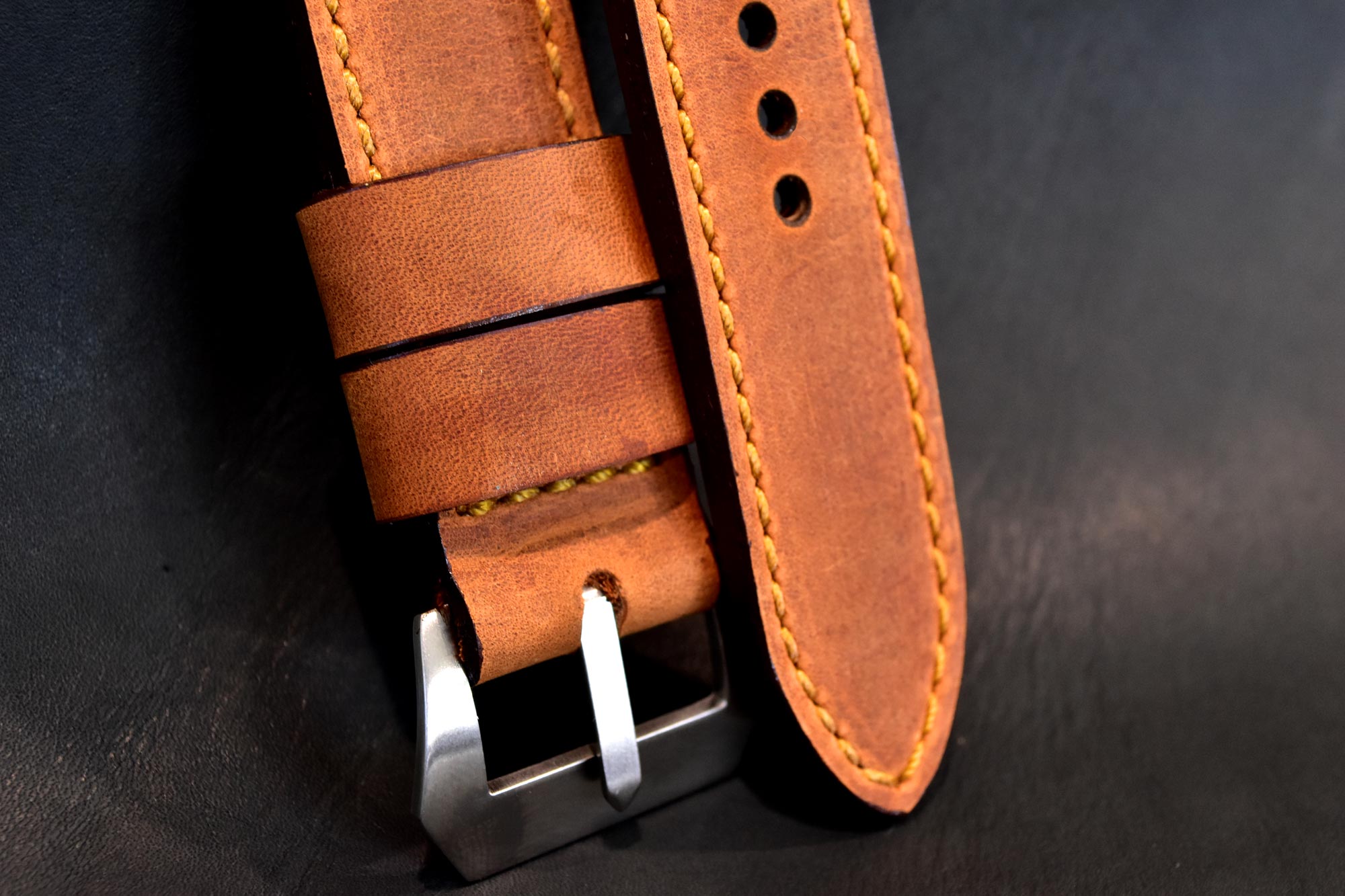 Vintager Straps by Micah, custom leather watch straps for all brands