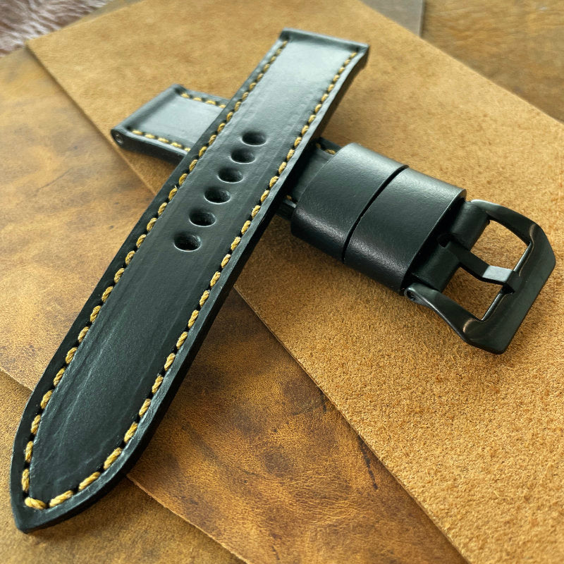 Handmade custom leather watch straps and bands – Vintager Straps